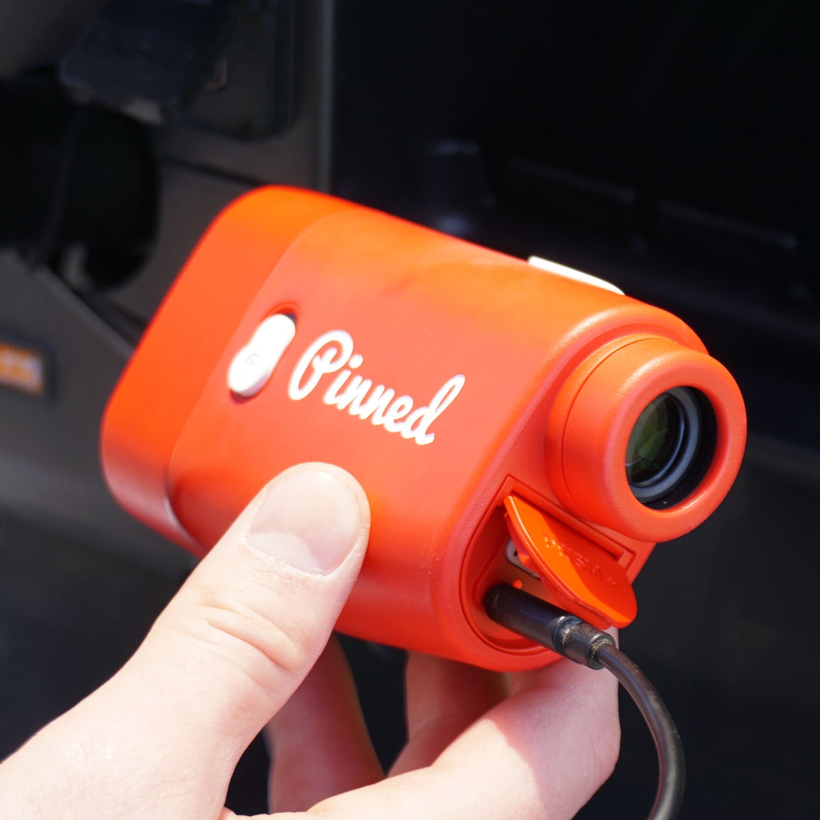 Prism+ Rangefinder – Pinned Golf